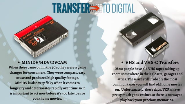 Video Tape Transfer: Unlock the Benefits of Digital Storage | PPT ...