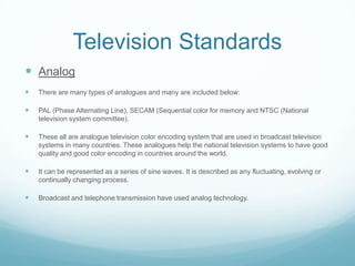Video technology presentation | PPT