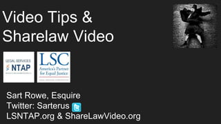 Sharelaw + Video Tips | PPTX