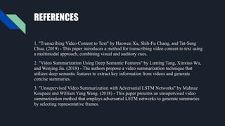 VIDEO TO TEXT SUMMARIZER USING AI.pdf
