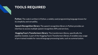 VIDEO TO TEXT SUMMARIZER USING AI.pdf