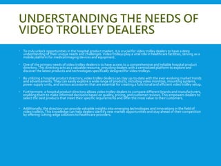 video trolleys dealers - HPD | PPT
