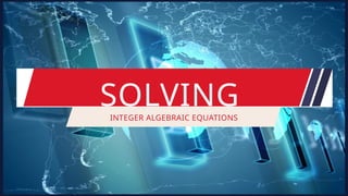 methods of solving equations, symmethric, homofineus | PPT