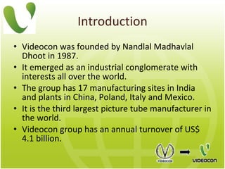 Videcon ppt | PPT