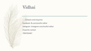 Vidhai | PPT