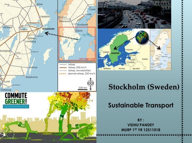 Stockholm (sweden) sutainable transport | PDF