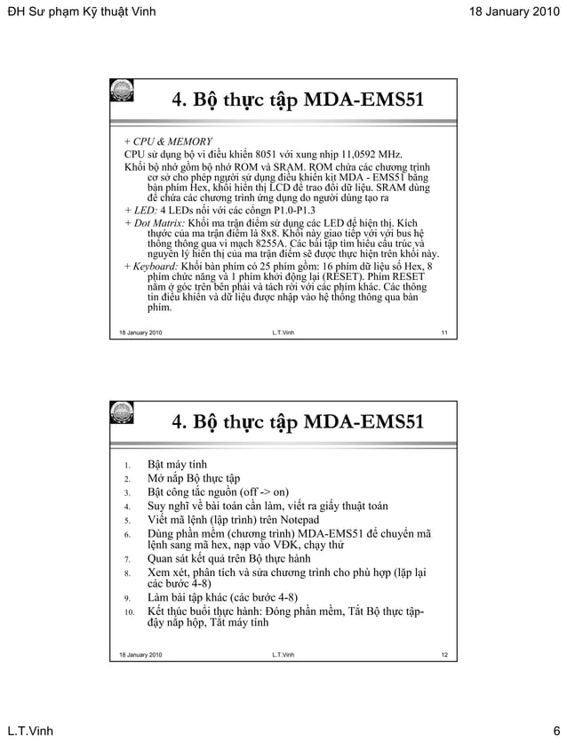 Vi dieu khien 8051 | PDF