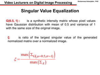 DIGITAL IMAGE PROCESSING | PPT | Photo Editing Software | Computer ...