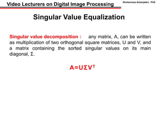 DIGITAL IMAGE PROCESSING | PPT | Photo Editing Software | Computer ...