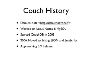 Vidoop CouchDB Talk | PPT