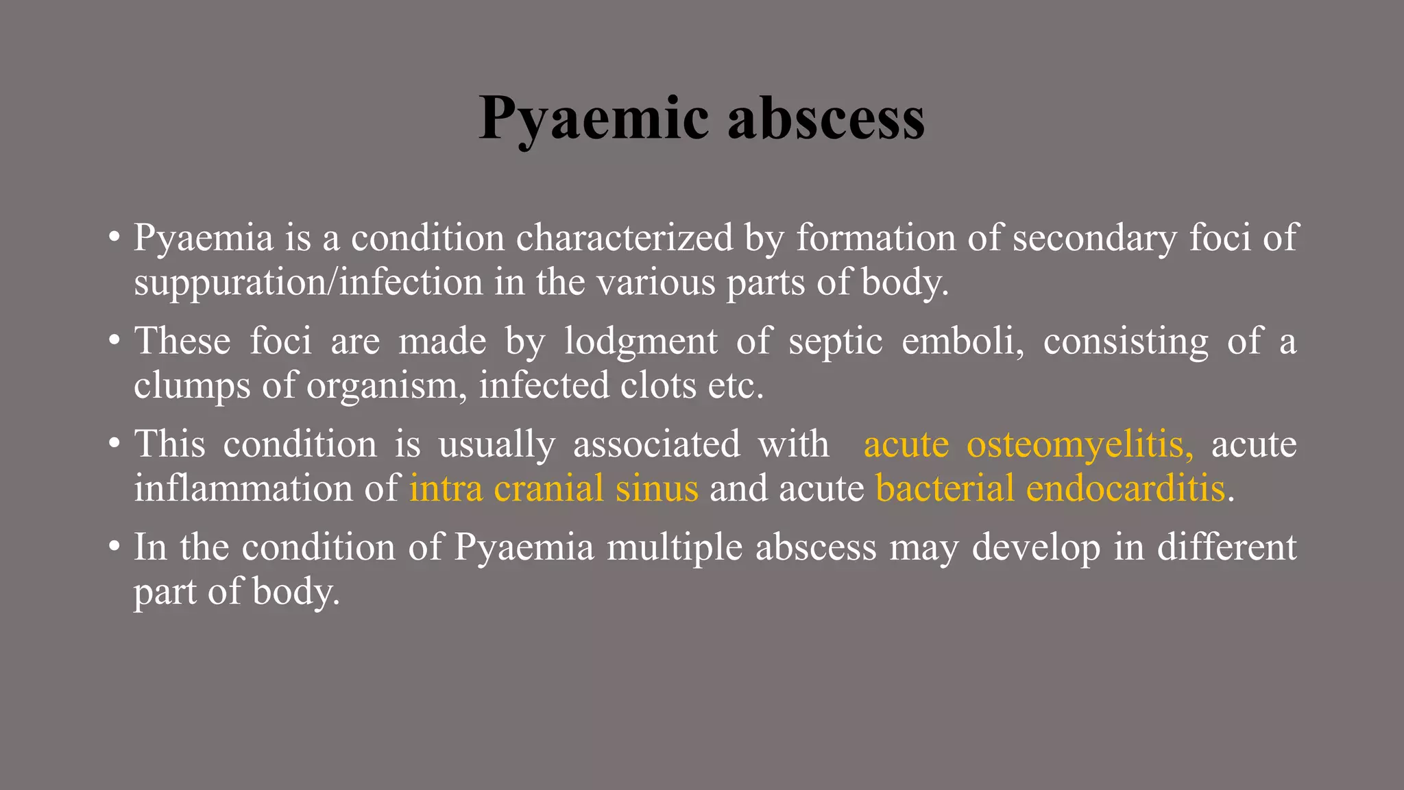 Vidradhi (Abscess) | PPTX