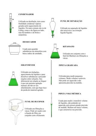 Vidrarias de laboratório | PDF