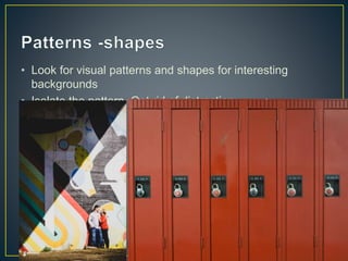 Examples of Video shots and composition | PPTX