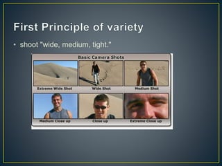 Examples of Video shots and composition | PPTX