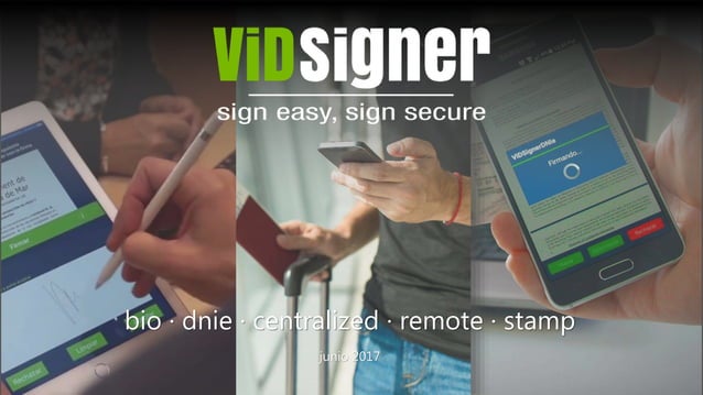 VidSigner by ValidatedID Biometric Signature | PPT