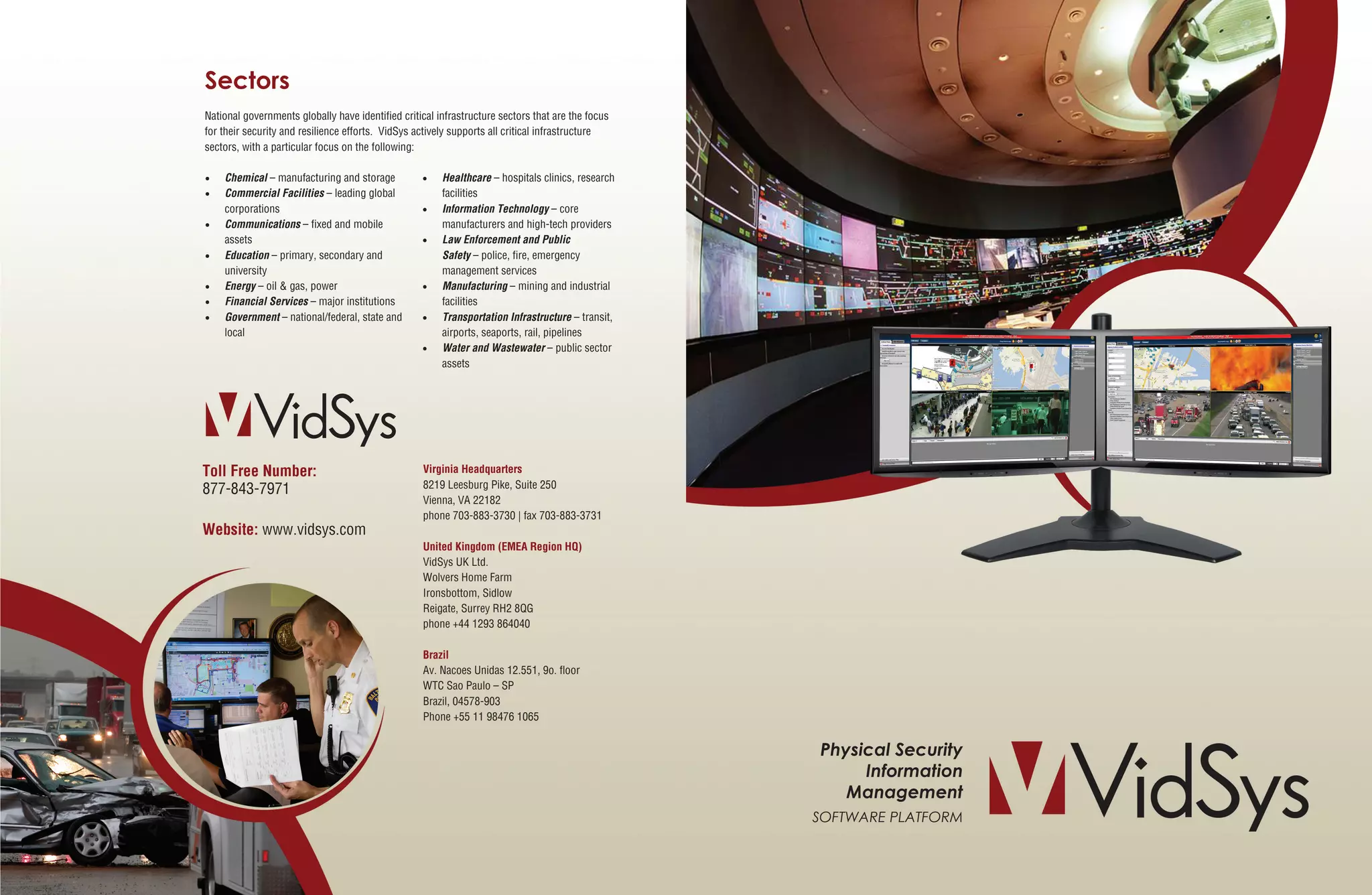 Vidsys Physical Security Information Management (PSIM) solution | PDF