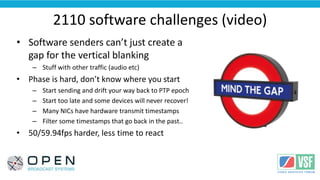 Native IP Decoding MPEG-TS Video to Uncompressed IP (and Vice versa) on COTS Hardware | PPT