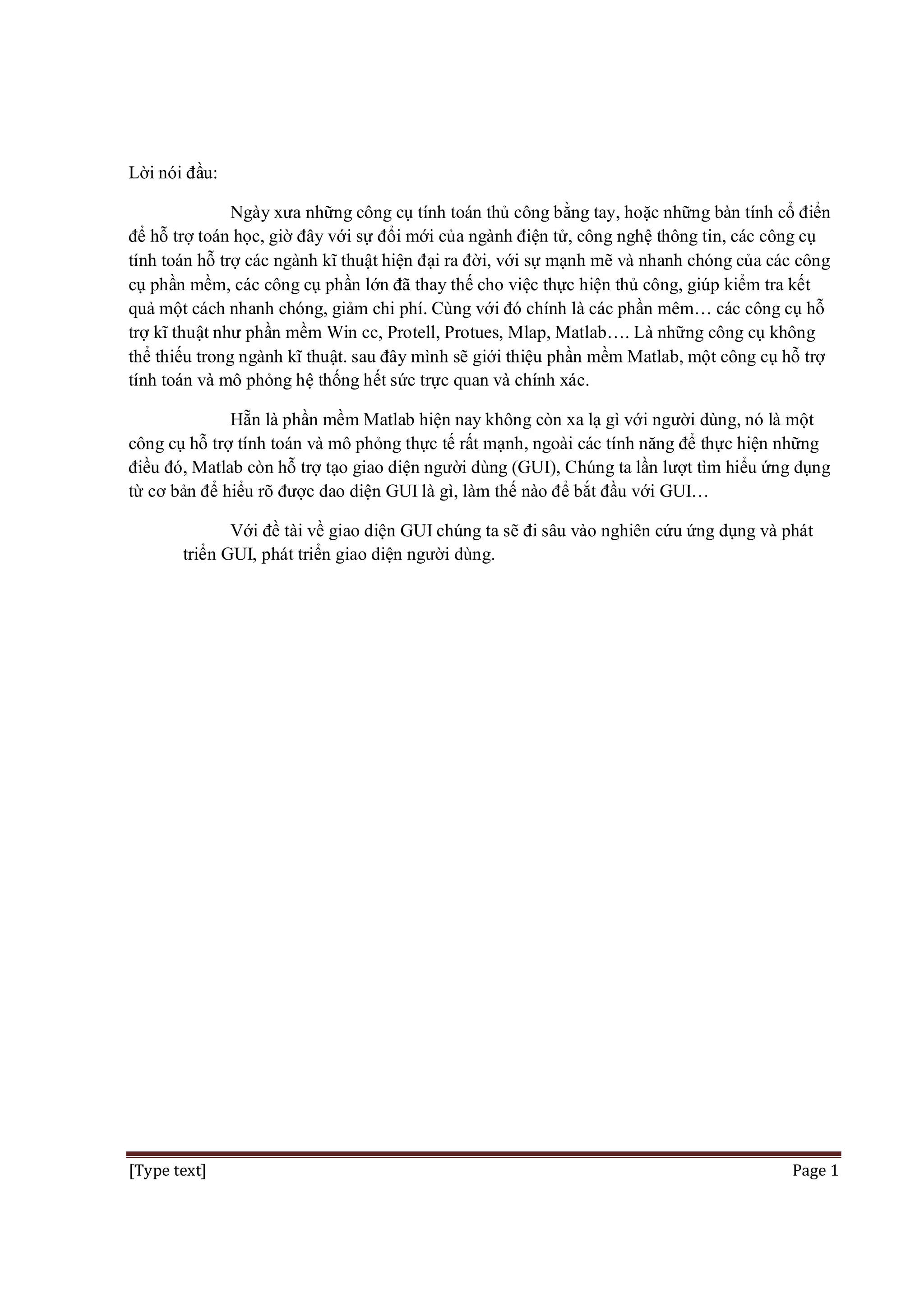 Vi du chi tiet giai thich lap trinh gui trong matlab | PDF Vi du chi tiet giai thich lap trinh gui trong matlab | PDF