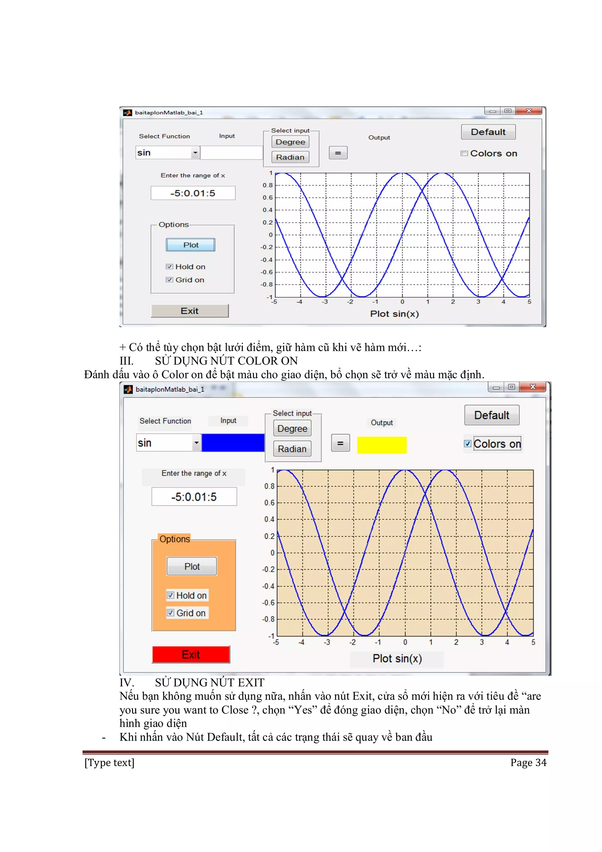 Vi du chi tiet giai thich lap trinh gui trong matlab | PDF Vi du chi tiet giai thich lap trinh gui trong matlab | PDF