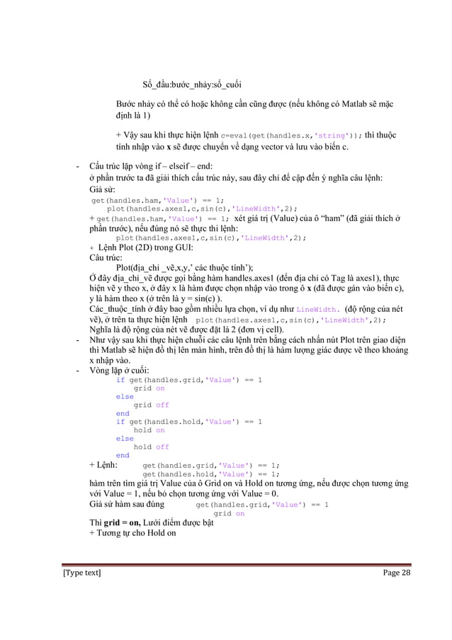 Vi du chi tiet giai thich lap trinh gui trong matlab | PDF