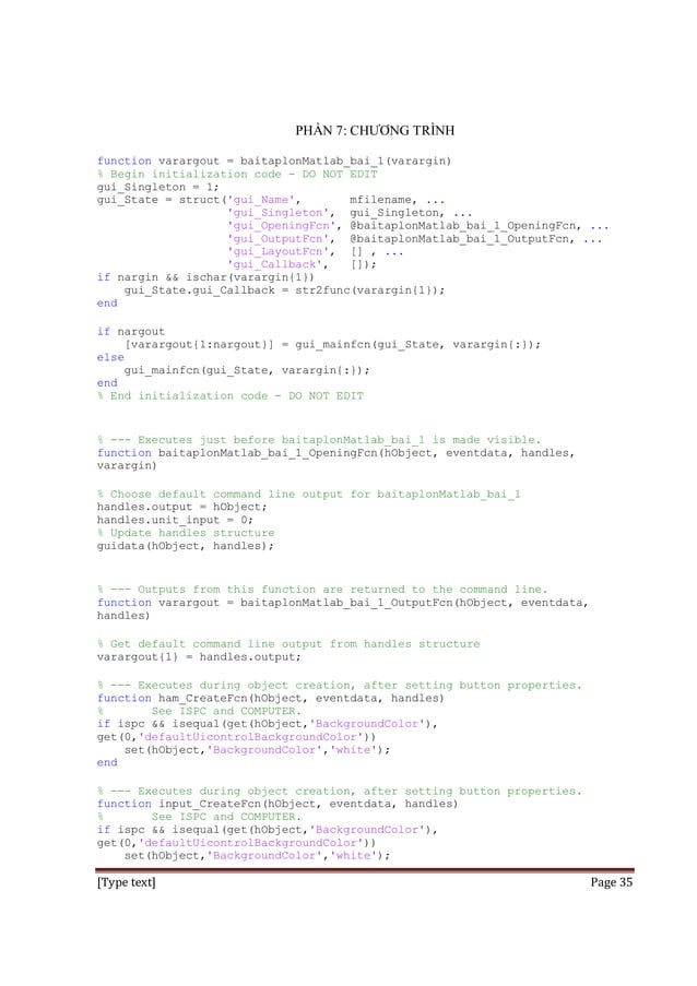 Vi du chi tiet giai thich lap trinh gui trong matlab | PDF