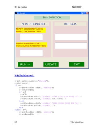 Vi du tinh dien tich | PDF
