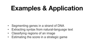 Conditional Random Fields - Vidya Venkiteswaran | PPTX