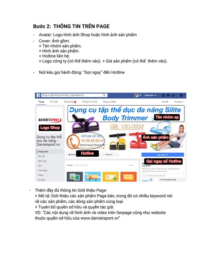 5 bước phát triển fanpage để kinh doanh | PDF