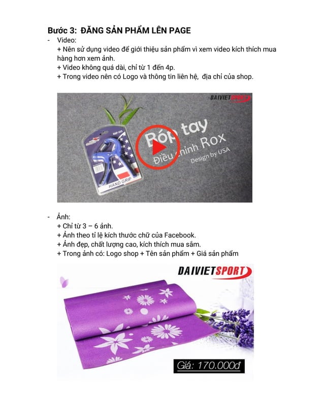 5 bước phát triển fanpage để kinh doanh | PDF