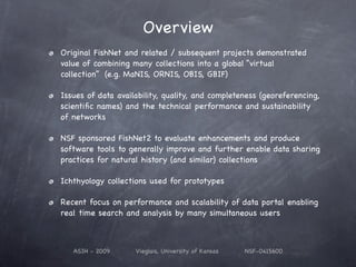 ASIH Fishnet2 Presentation | KEY