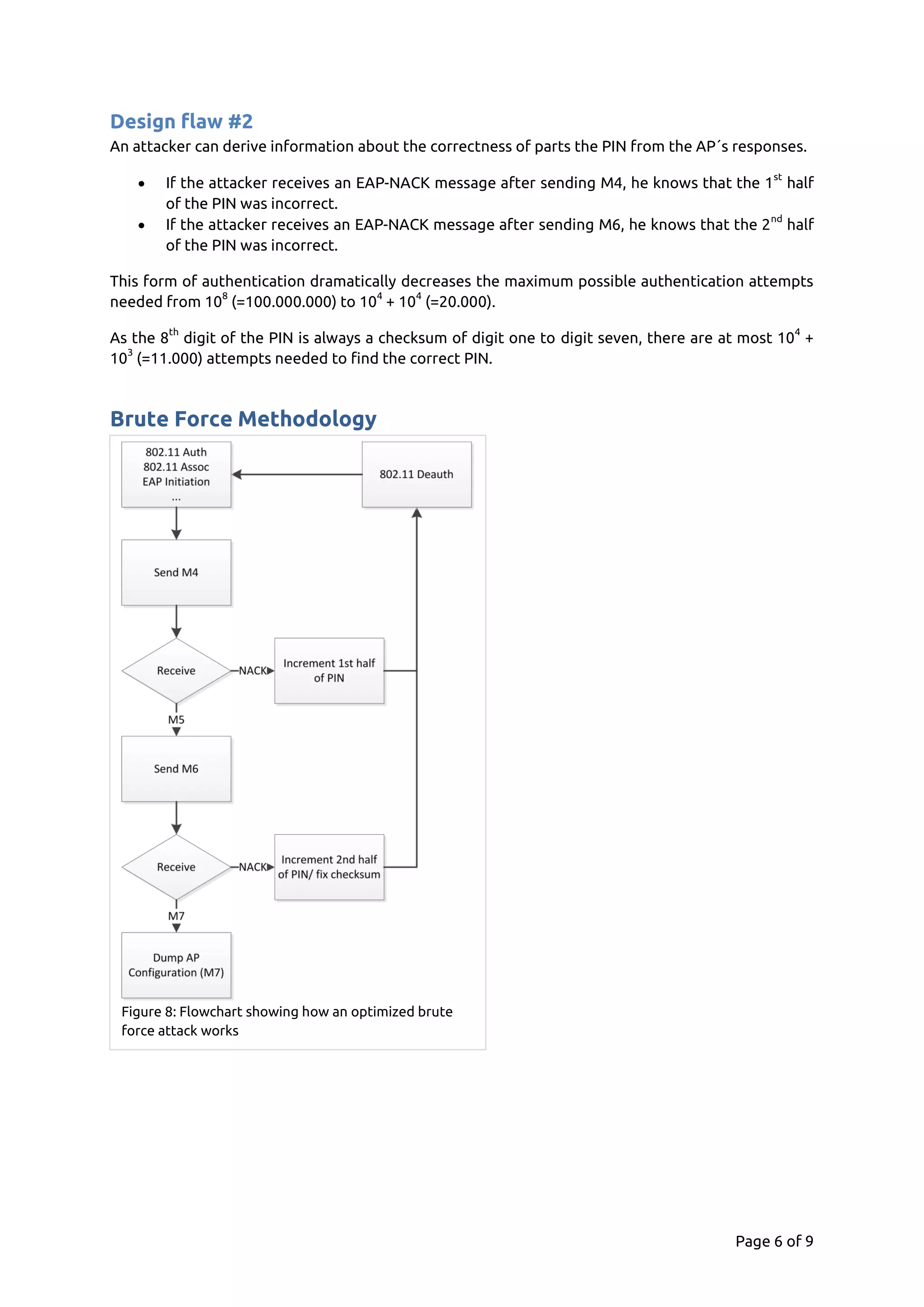 Brute forcing Wi-Fi Protected Setup | PDF