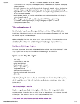 Viem gan c canets | PDF