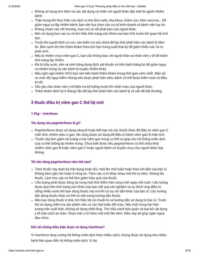 Viem gan c canets | PDF