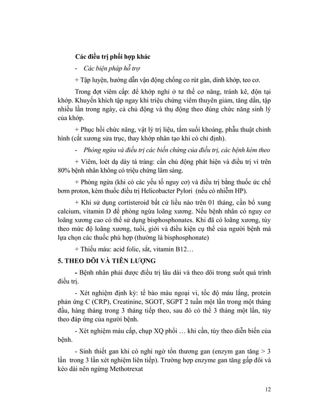 Viem khop dang thap. bo y te | PDF