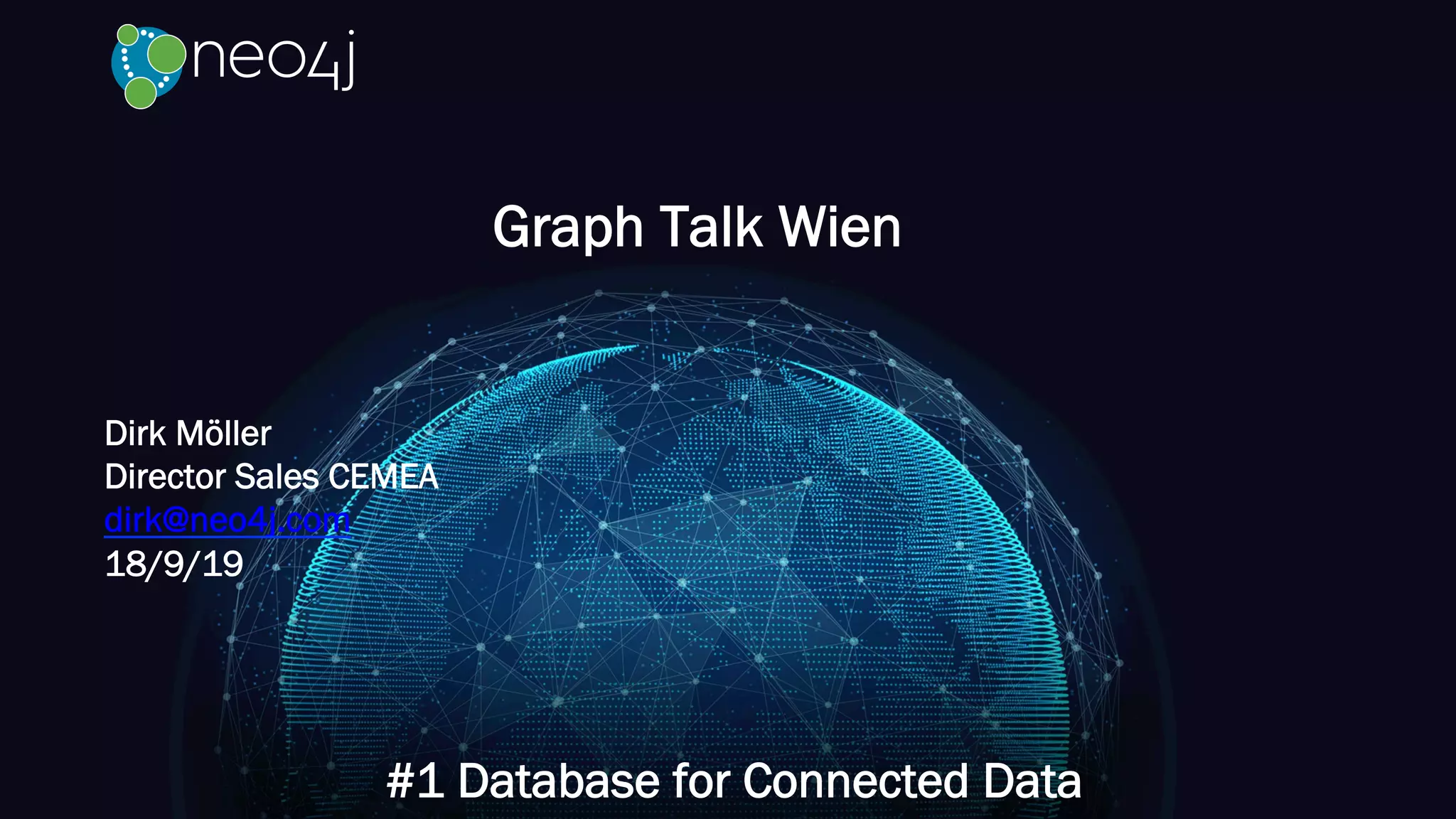 GraphTalk Wien - Einführung in Graphdatenbanken und Neo4j | PPT