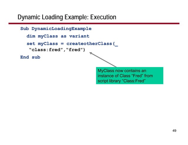 The View Object Orientated Programming In Lotuscript Ppt