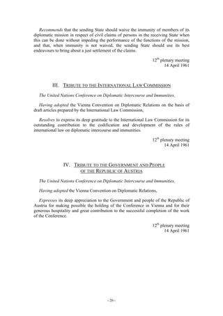 Vienna convention (1961) e | PDF