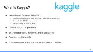 How to get into Kaggle? by Philipp Singer and Dmitry Gordeev | PPTX