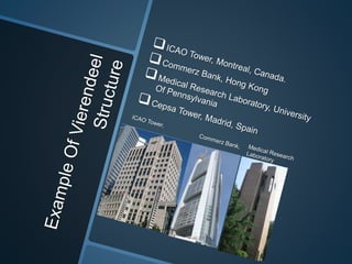 Vierendeel structure | PPTX