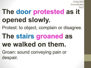 Personification | PPTX