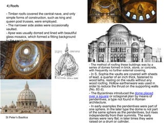 Comparison between early christian and byzantine architecture | PPTX