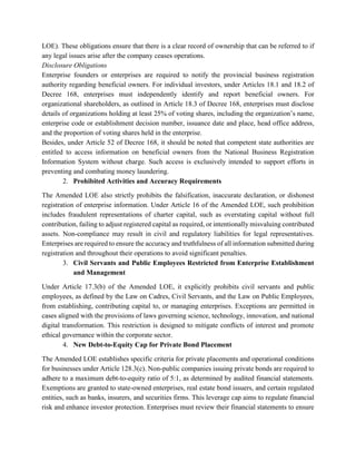 VIETNAM - AMENDED LAW ON ENTERPRISES - What you must know: | PDF