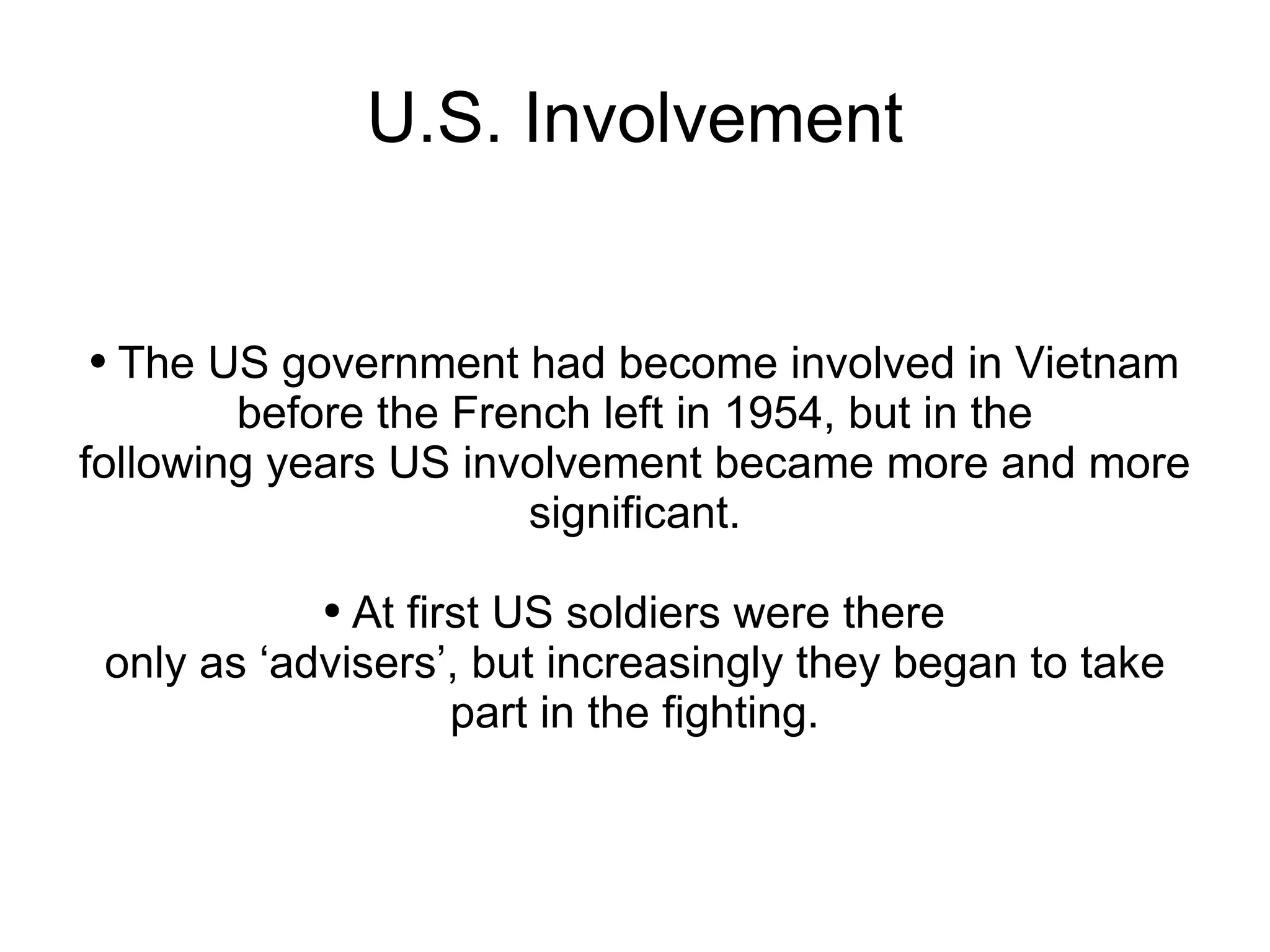 Vietnam GCSE History Coursework - Introduction | ODP