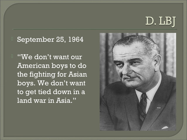 Vietnam L B J | PPT