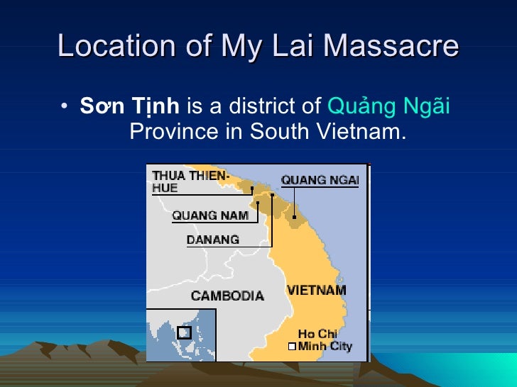 Vietnam Project My Lai Massacre Rohan