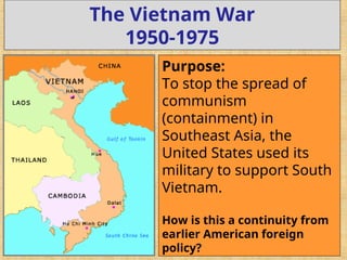US Vietnam-War from 1950 to 75 power point | PPT