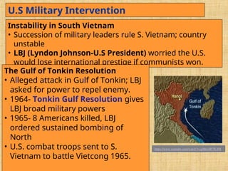 US Vietnam-War from 1950 to 75 power point | PPT