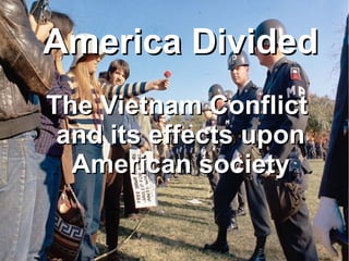 Vietnam and us society | ODP | Death, Injury, or Military Conflict ...