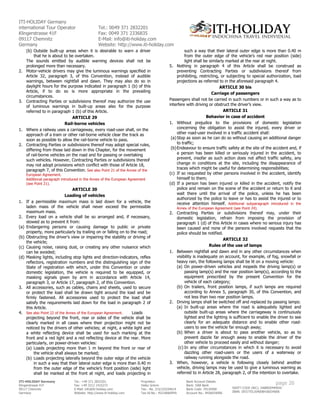 Vietnam Driving License & Traffic Law Vietnam | PDF