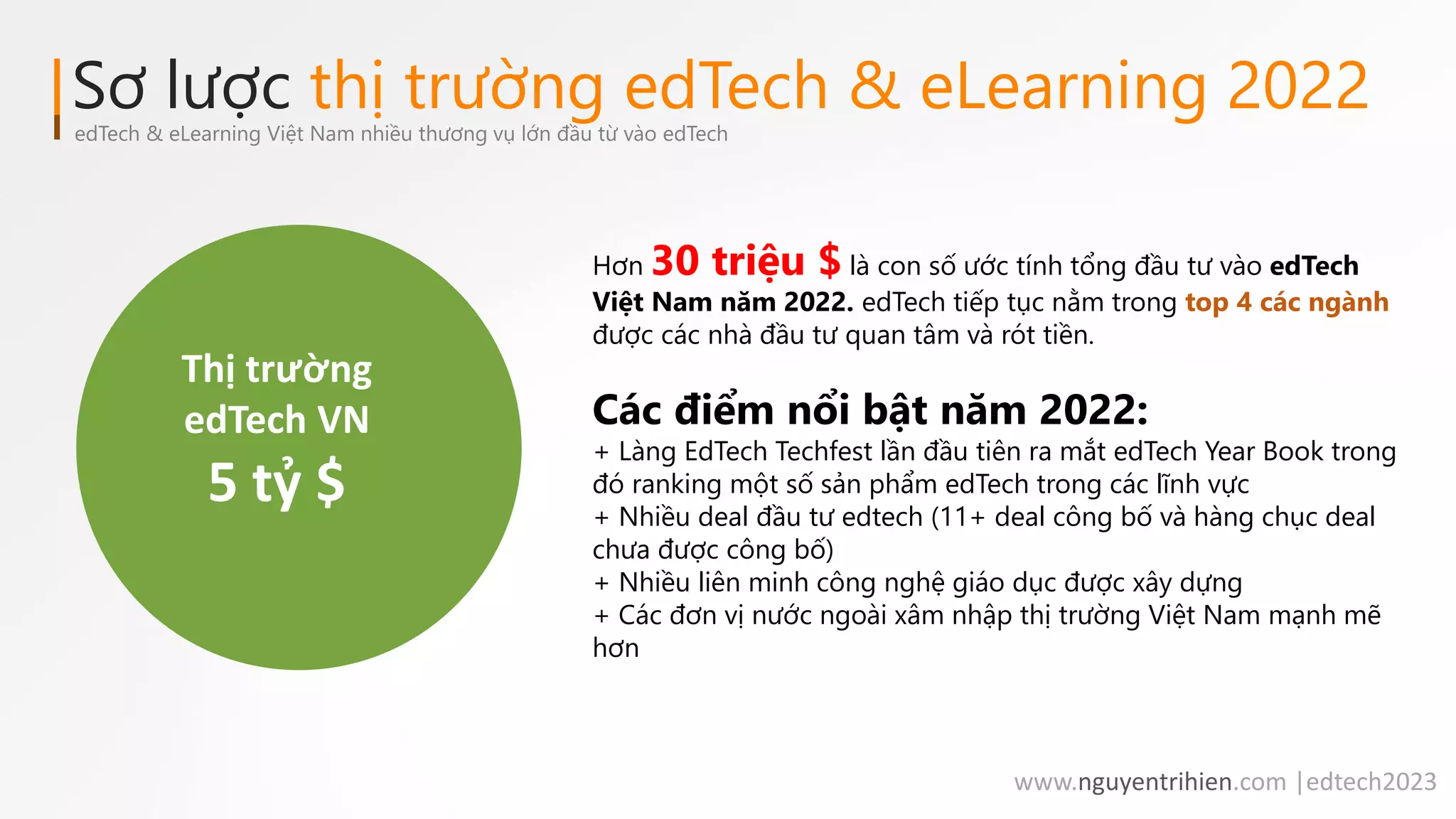 Vietnam edtech elearning report 2023 | Một năm bản lề cho sự bứt phá | PDF